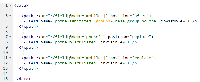 Extension View - Multiple xpath replacements | Odoo Extension View - Multiple xpath replacements | Odoo